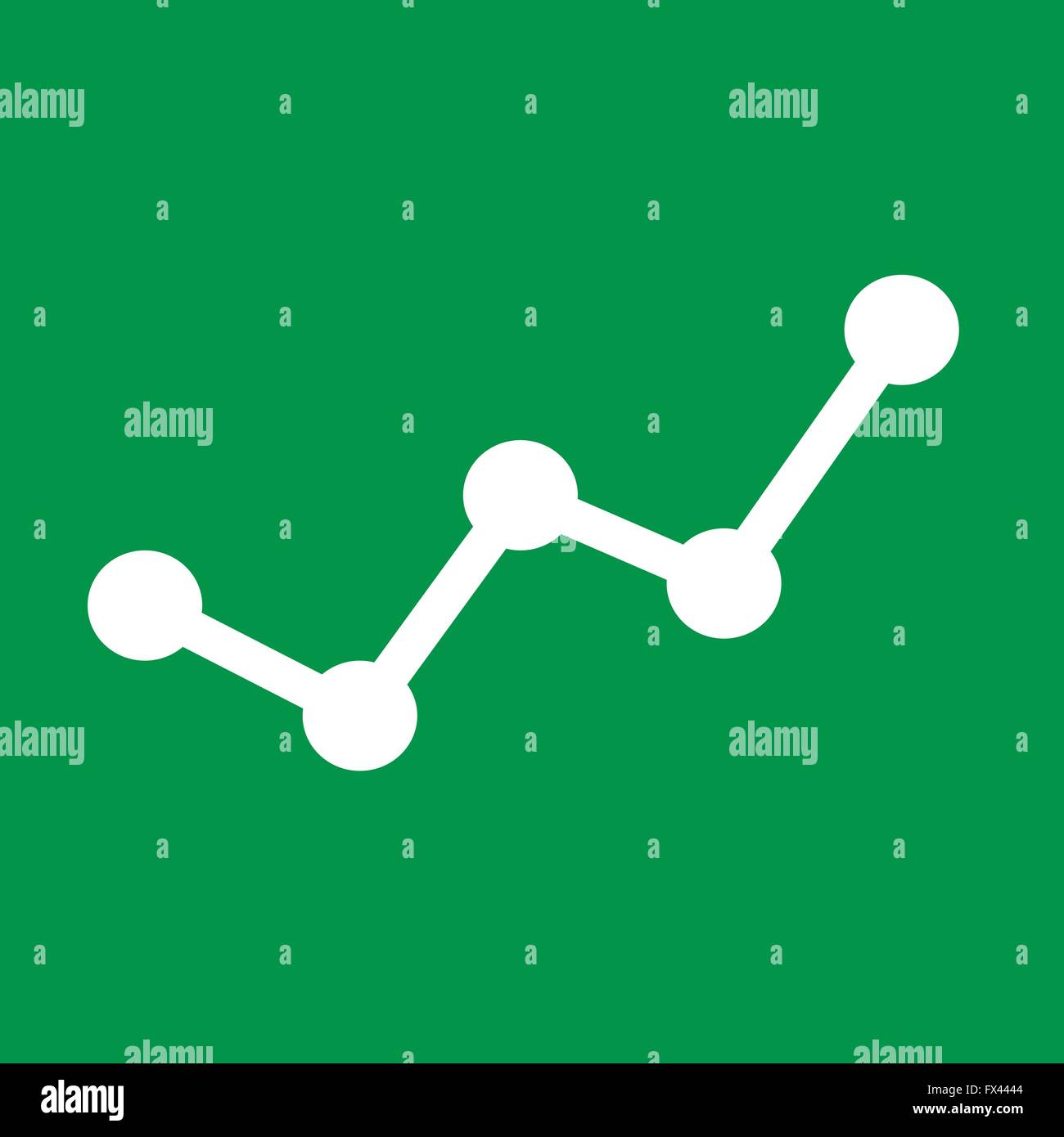 Line Chart icon Illustration Art Stock Vector Image & Art - Alamy