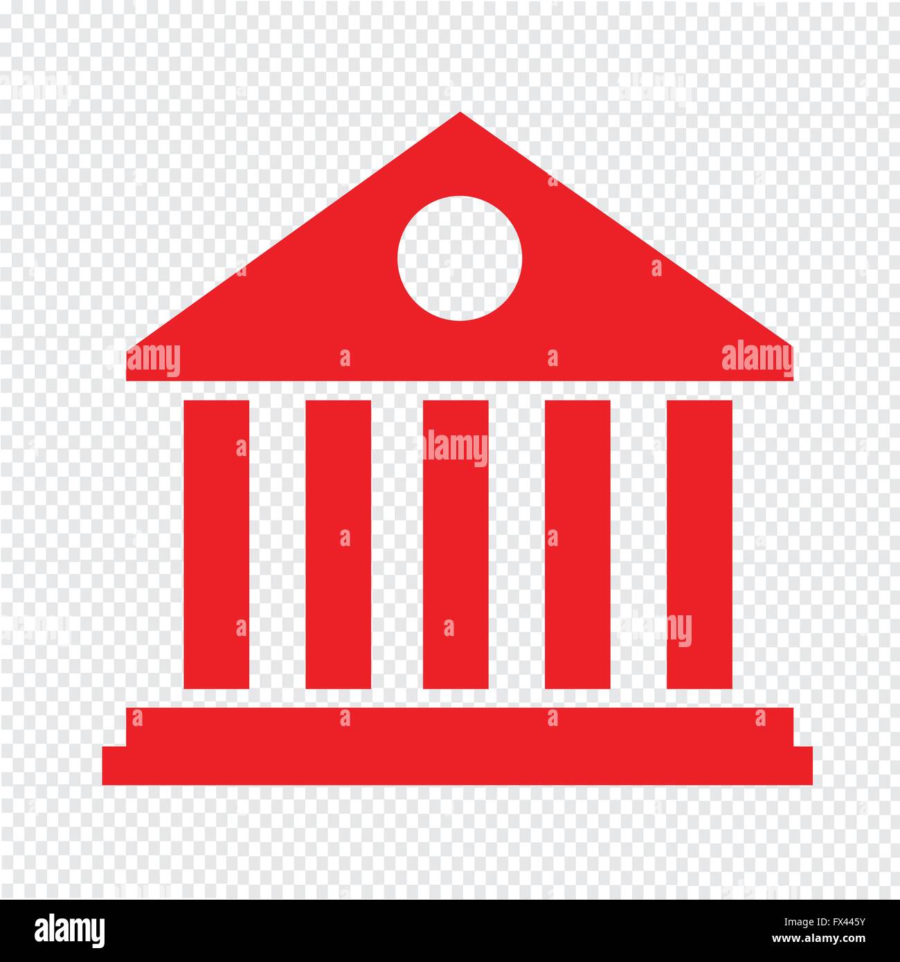 Library Building Icon Illustration Art Stock Vector Image & Art - Alamy