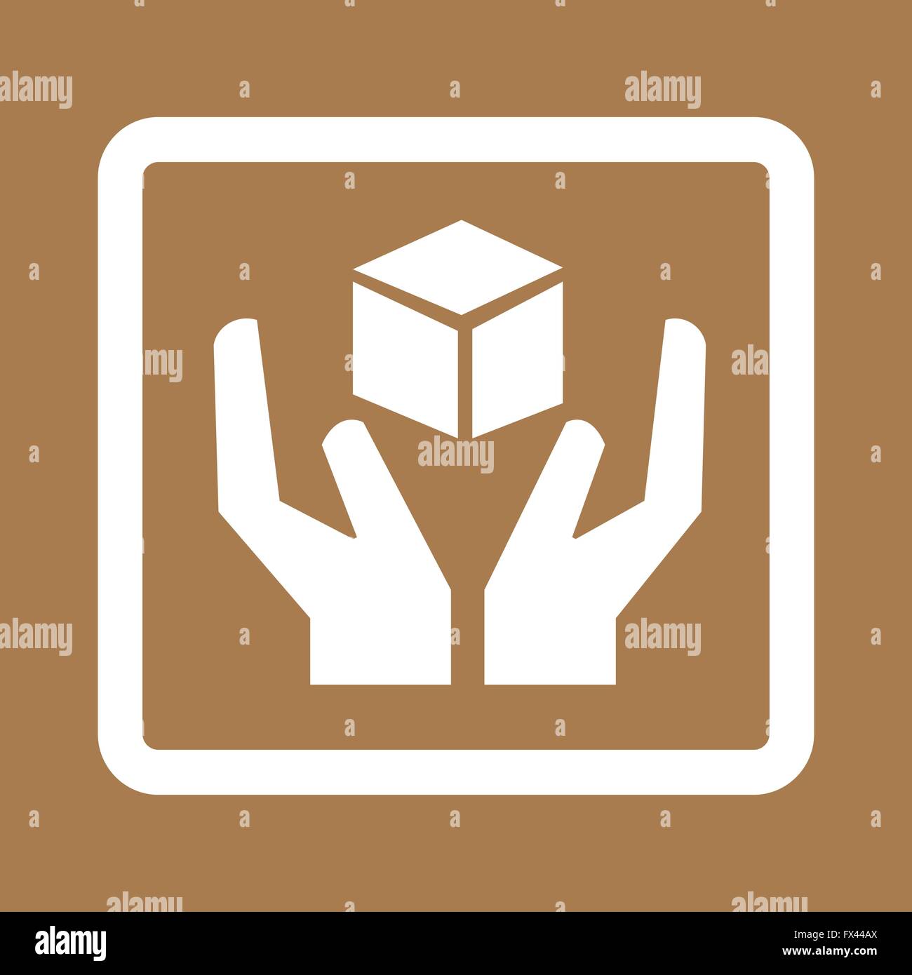 Shipping box triangle Stock Vector Images - Alamy