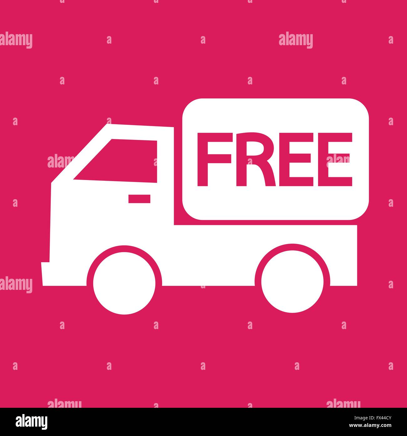 Free shipping icon symbol Illustration design Stock Vector Image & Art ...