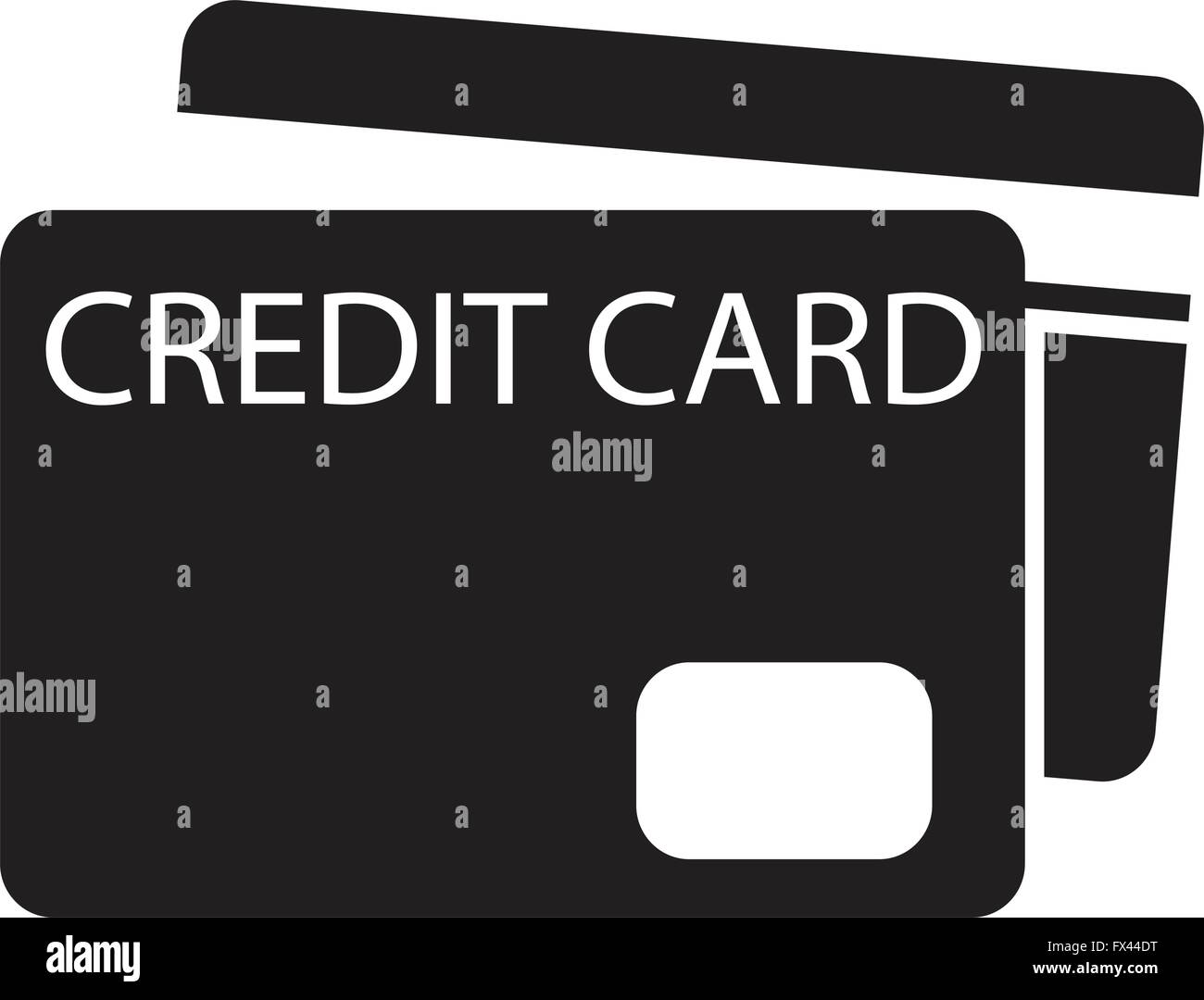 Credit Card Icon symbol Illustration design Stock Vector Image & Art ...