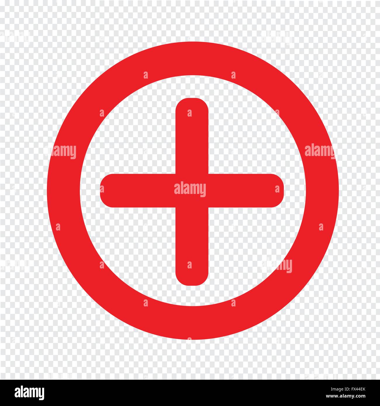 Additional plus Icon symbol Illustration design Stock Vector Image ...