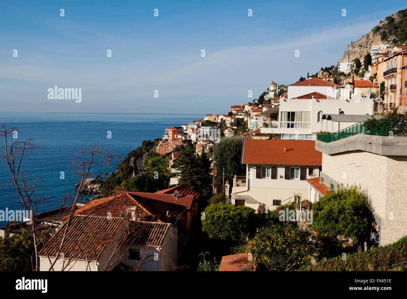 Cap martin villas france hi-res stock photography and images - Alamy