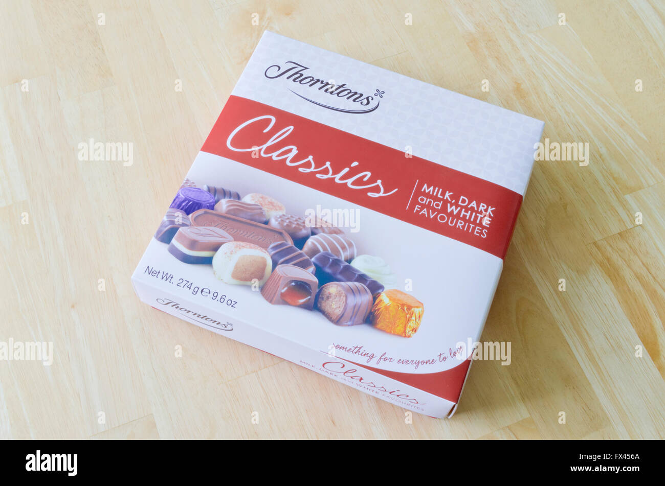 Thorntons Classics Box of Assorted Chocolates, UK Stock Photo - Alamy