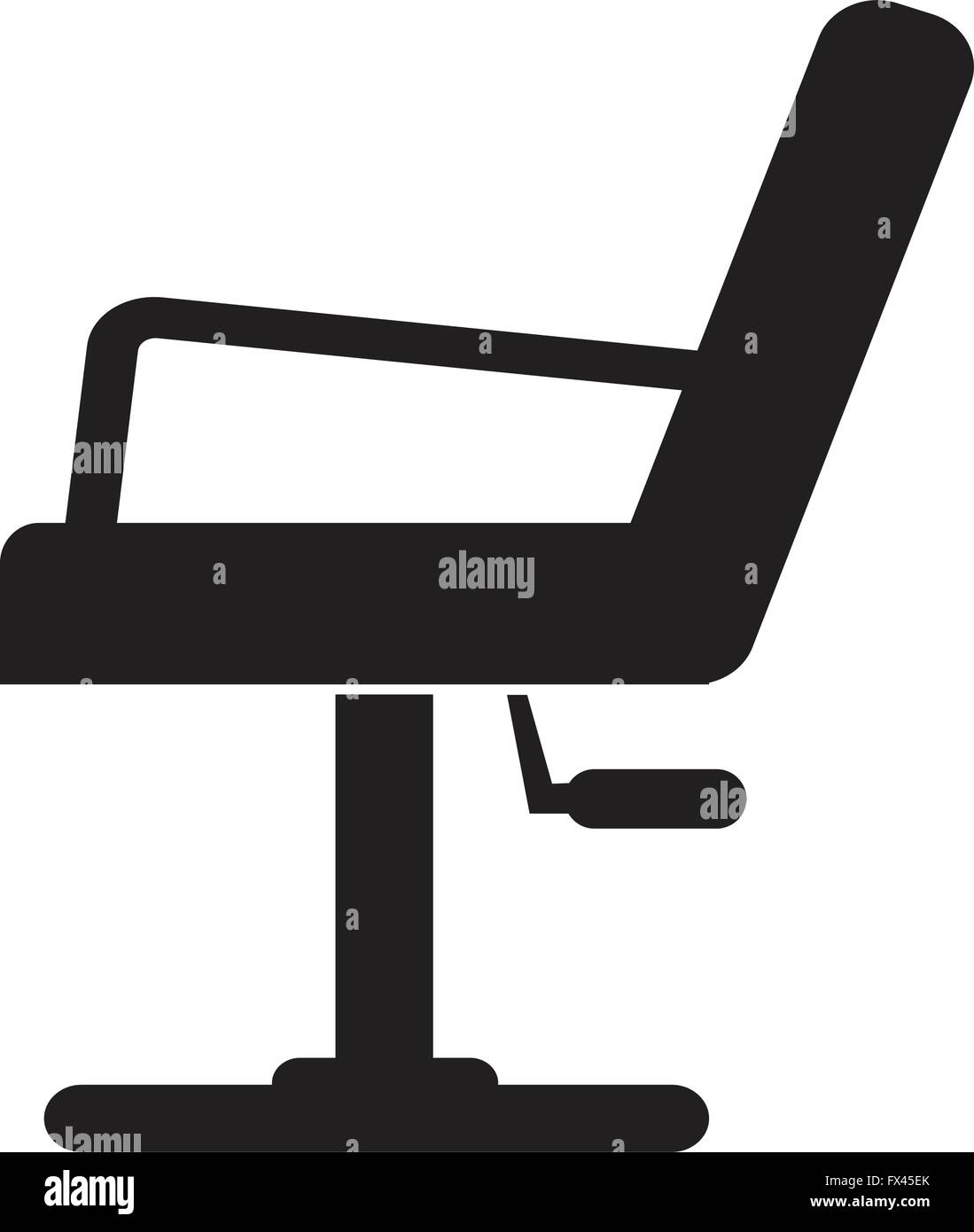 Barber Chair Icon Illustration design Stock Vector Image & Art - Alamy