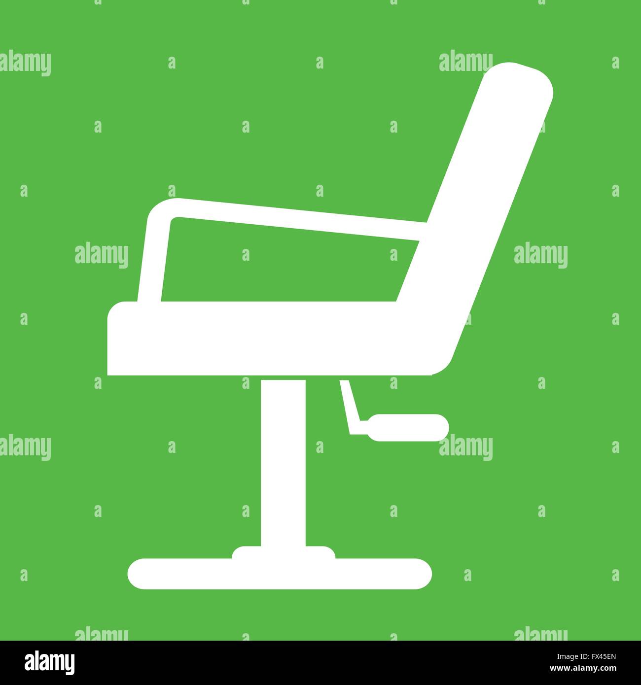 Barber Chair Icon Illustration design Stock Vector Image & Art - Alamy