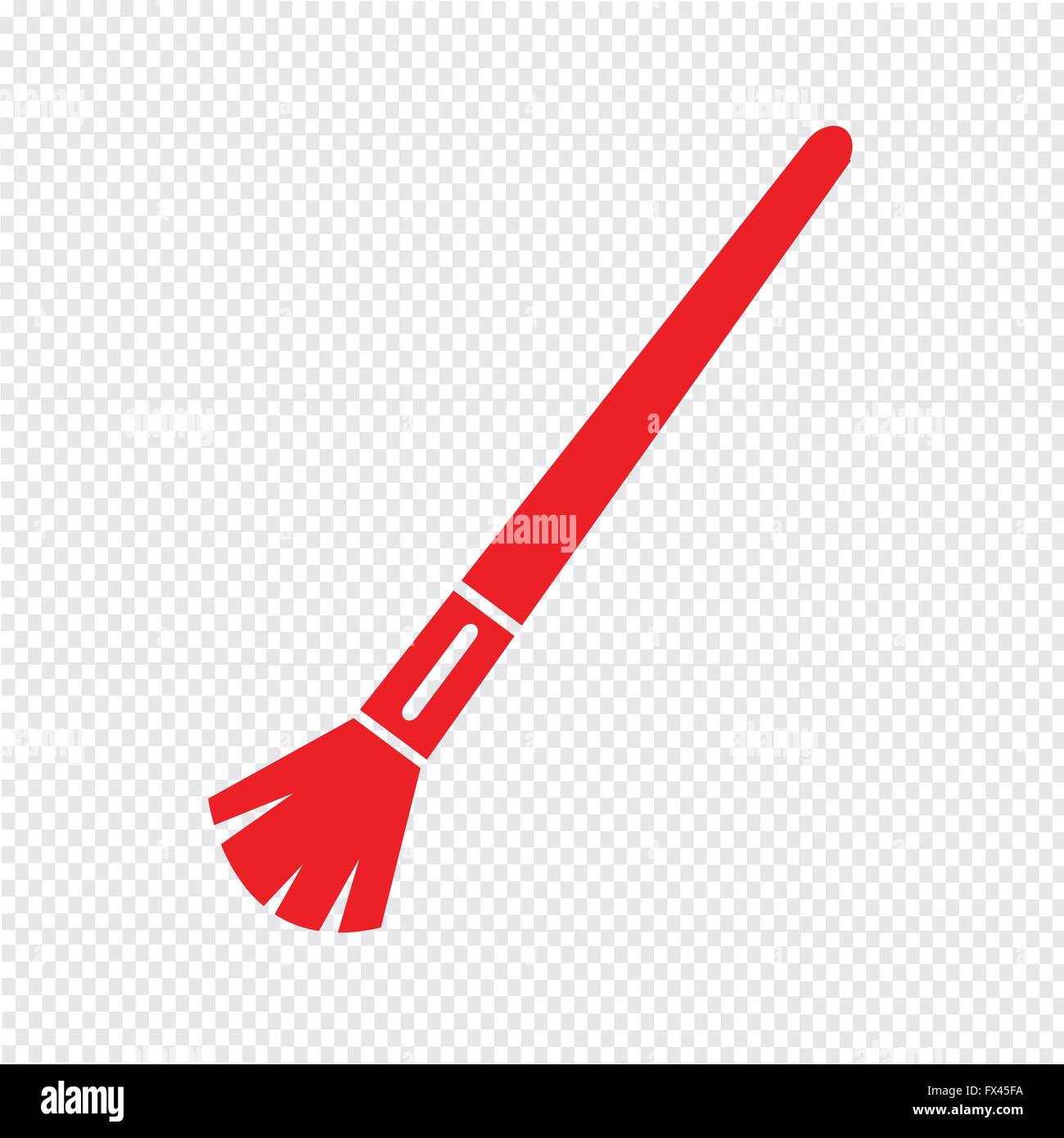 Cosmetic makeup kit brushes Stock Vector Images - Alamy