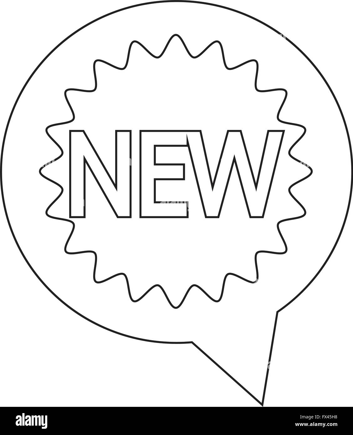 New icon Illustration symbol design Stock Vector Image & Art - Alamy