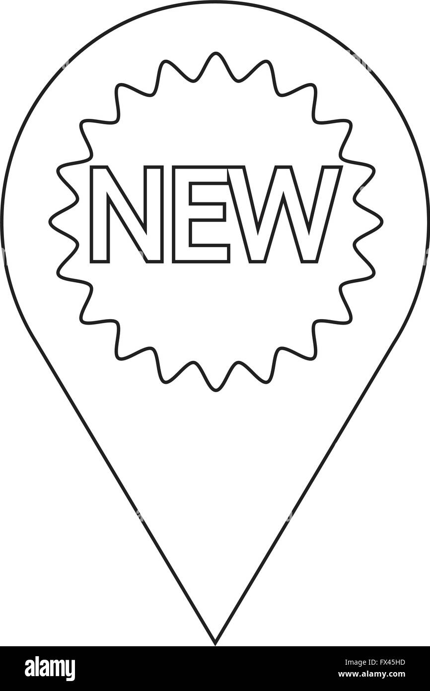 New icon Illustration symbol design Stock Vector Image & Art - Alamy