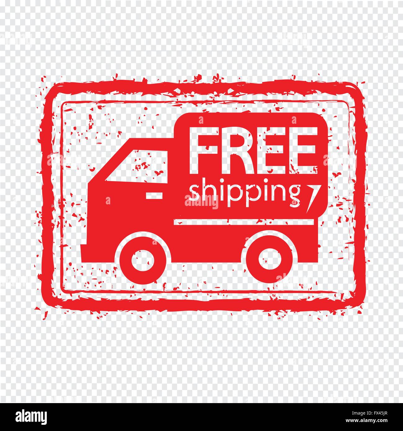 Free Shipping Box icon Illustration symbol design Stock Vector Image ...