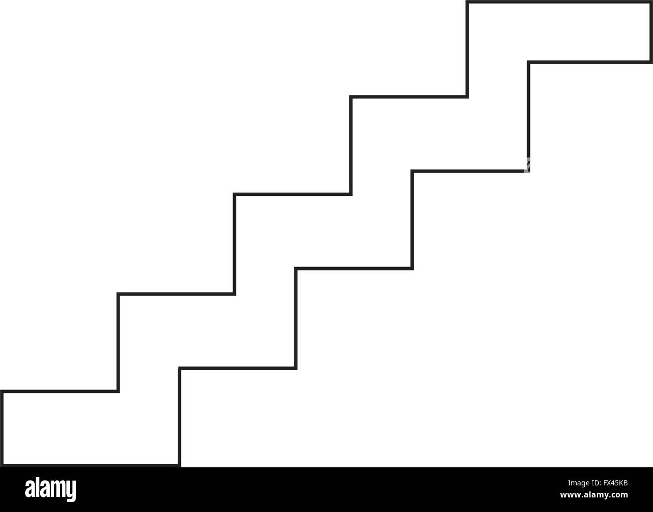 staircase icon Illustration symbol design Stock Vector Image & Art - Alamy