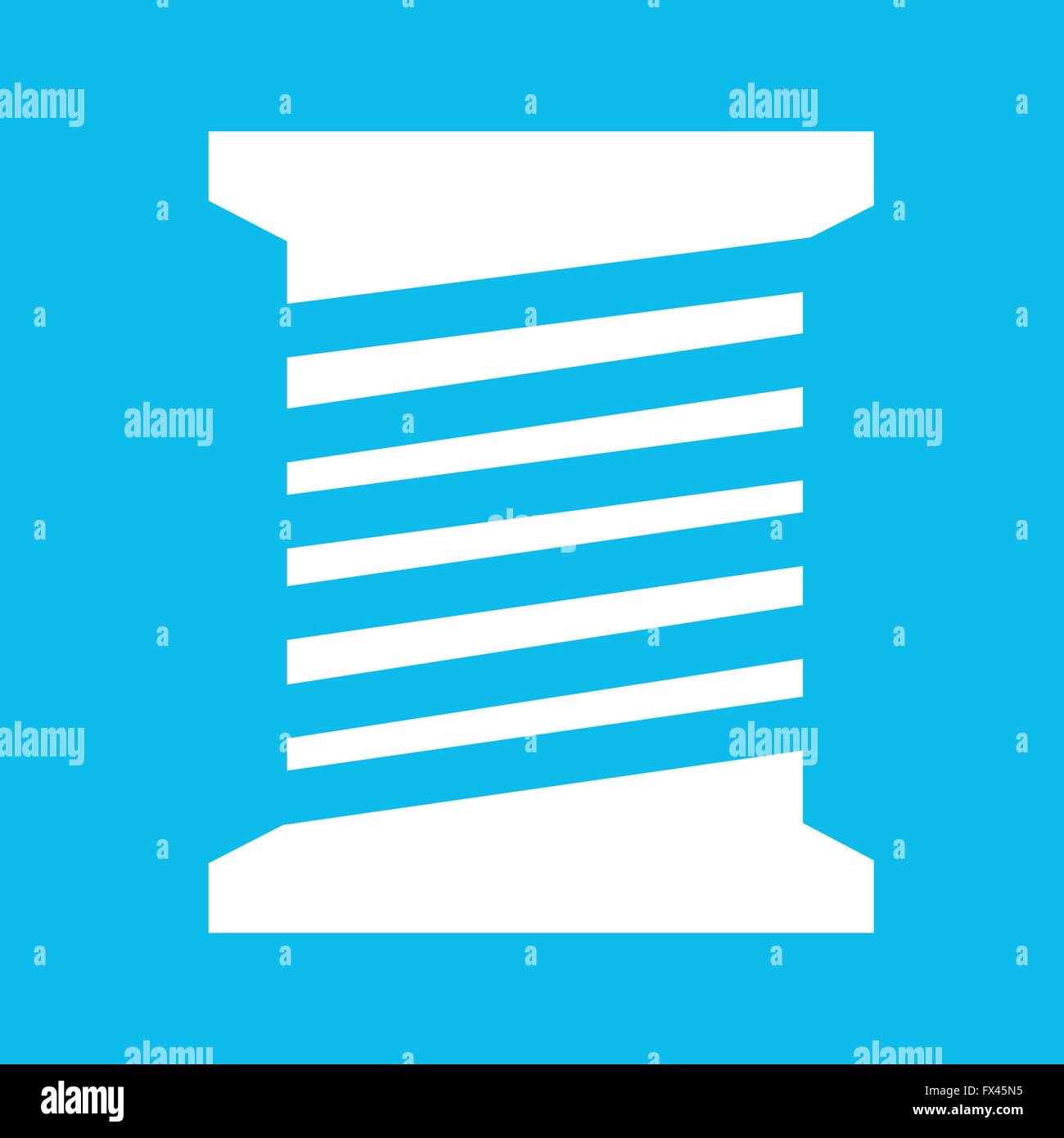 tailor thread bobbin icon Illustration symbol design Stock Vector Image ...