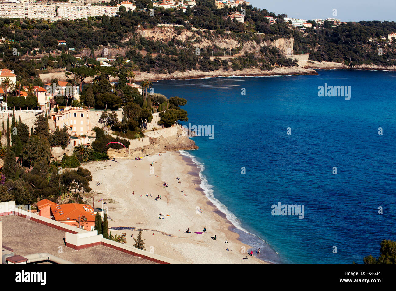 Roquebrune cap martin and beach hi-res stock photography and images - Alamy