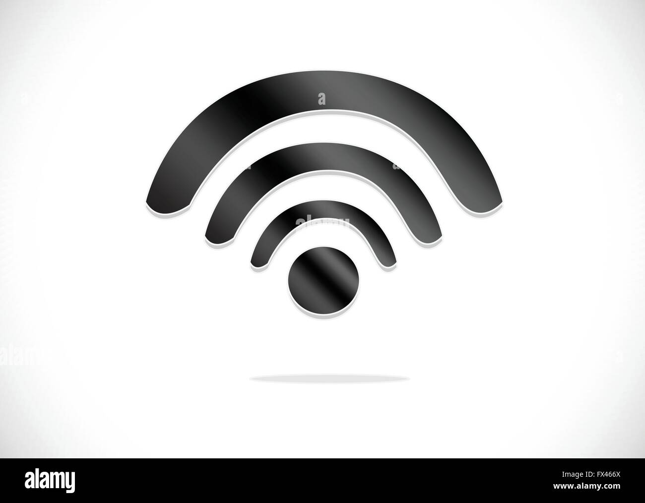 Set of wifi icons for business Stock Vector Image & Art - Alamy