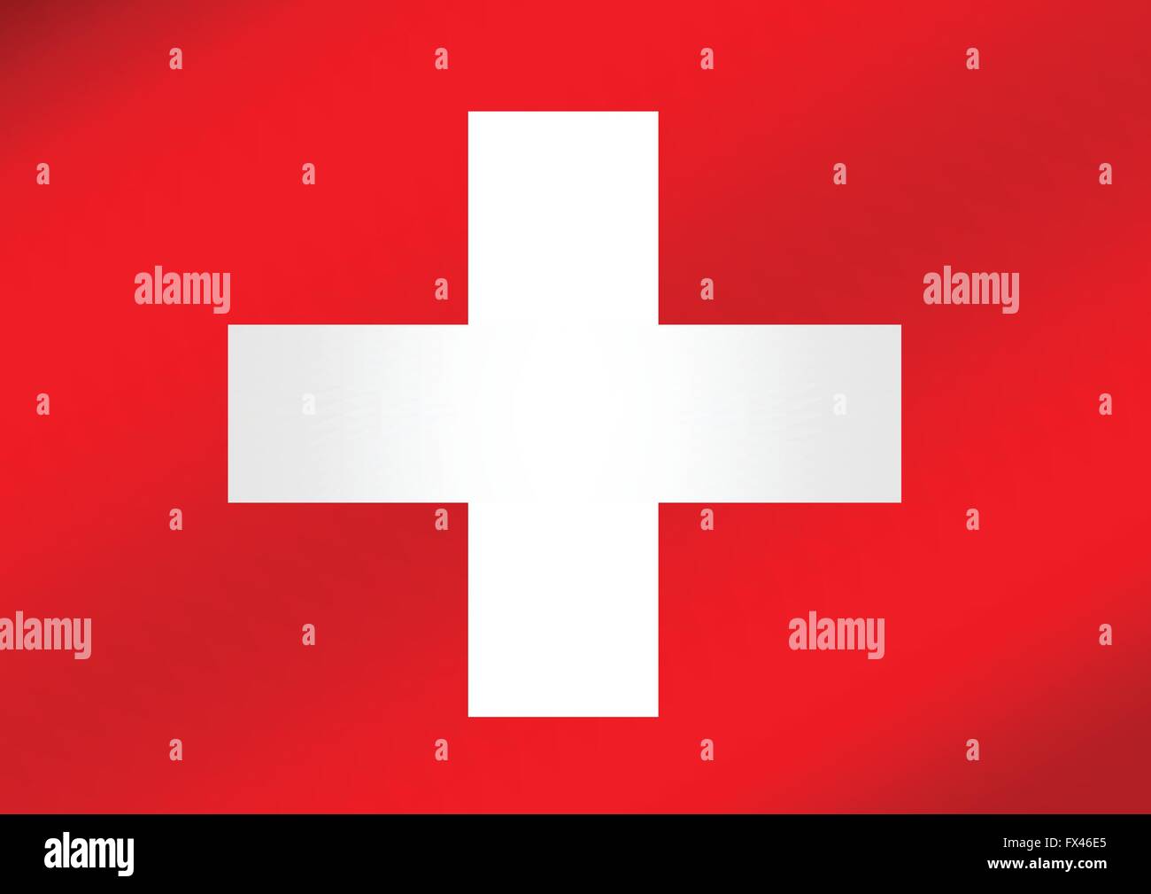 National flag of Switzerland themes idea design Stock Vector Image ...