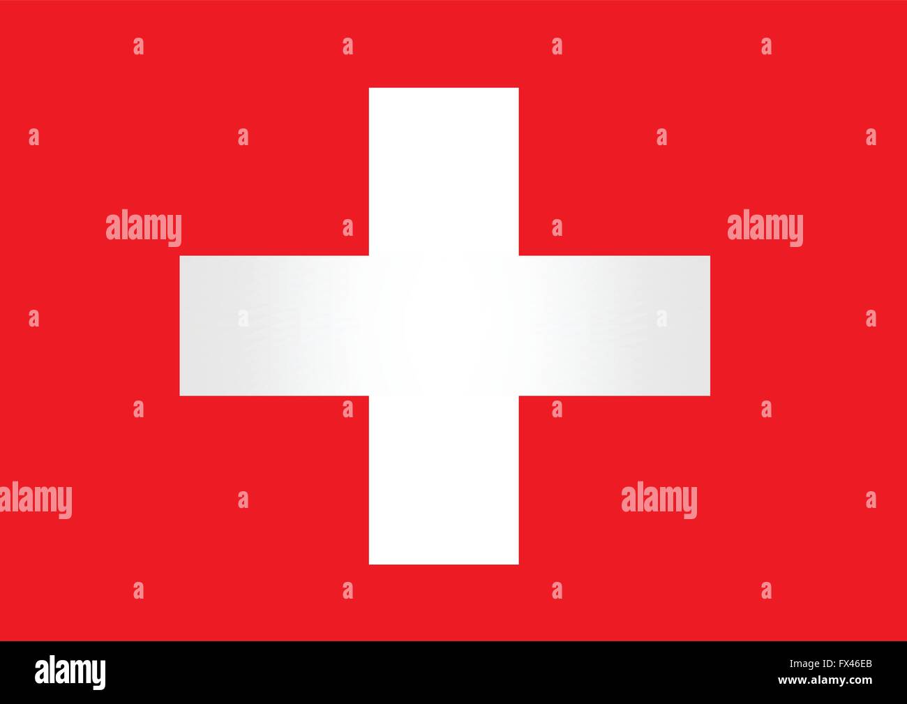 National flag of Switzerland themes idea design Stock Vector Image ...