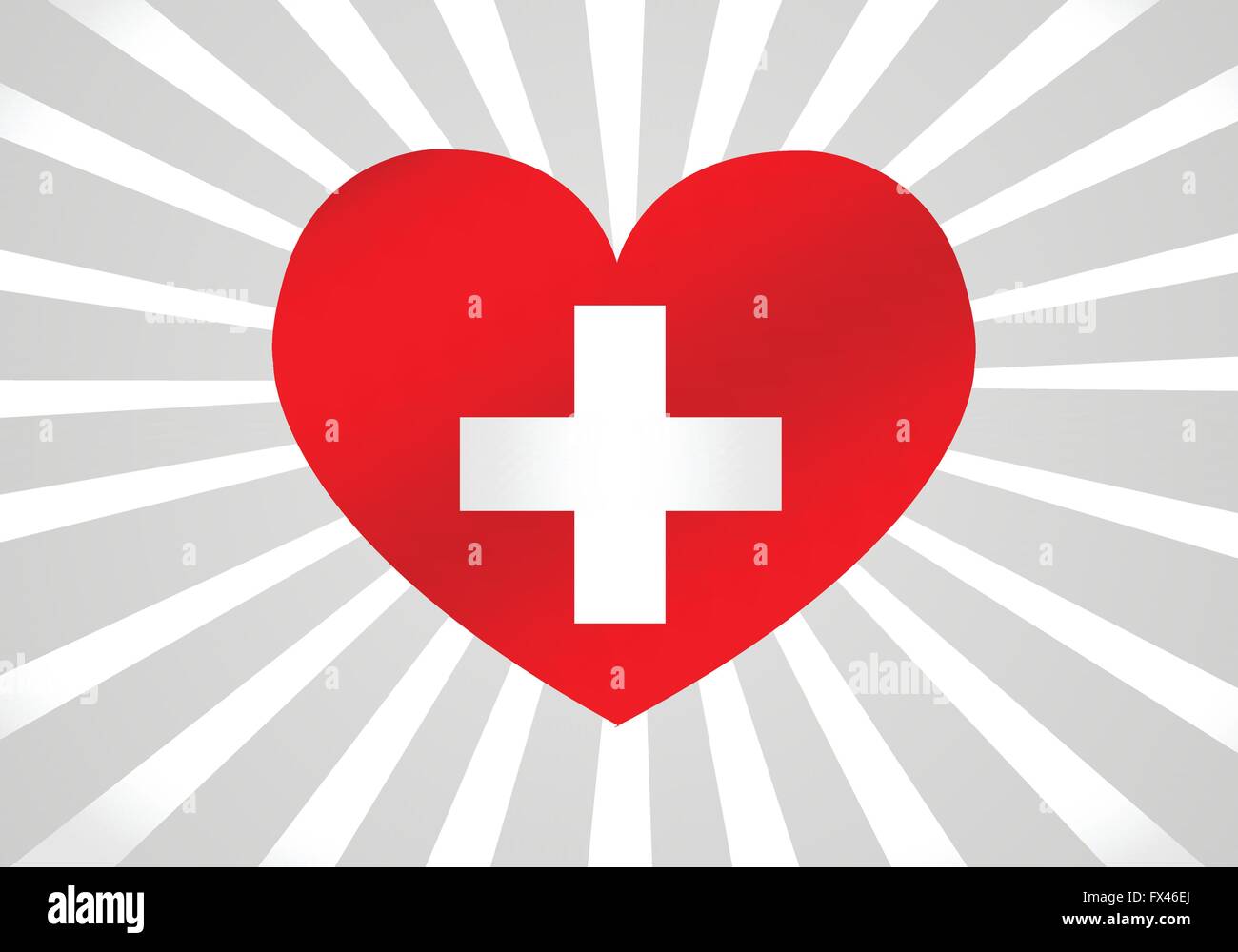 National flag of Switzerland themes idea design Stock Vector Image ...