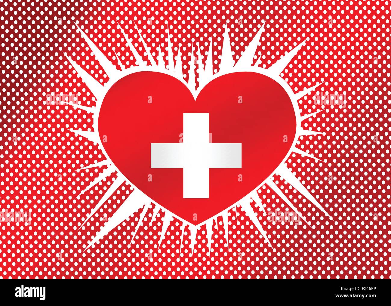 National flag of Switzerland themes idea design Stock Vector Image ...