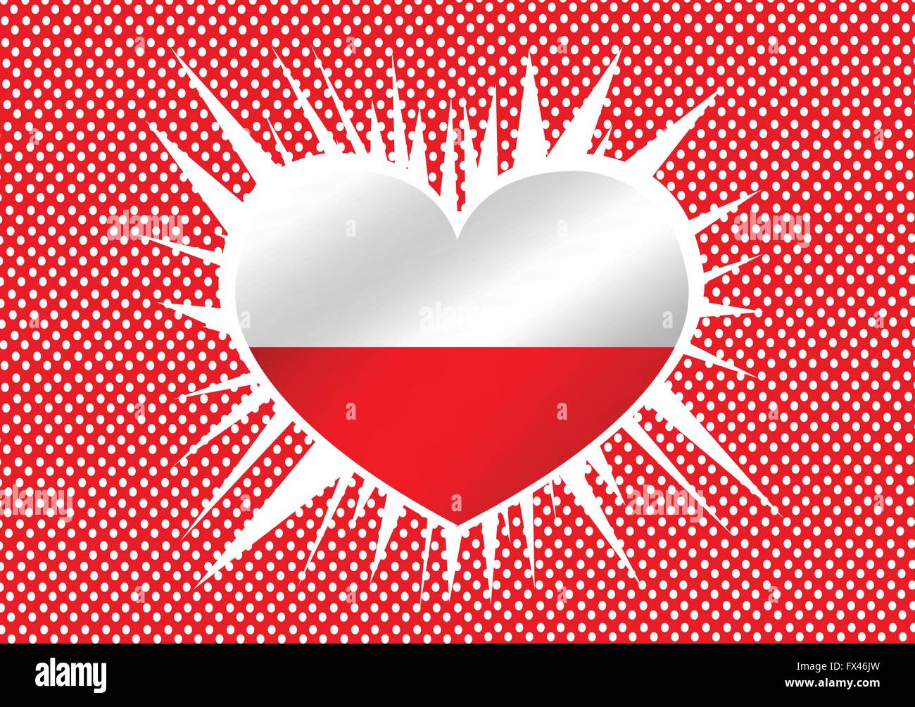 National flag of Poland themes idea design Stock Vector Image & Art - Alamy