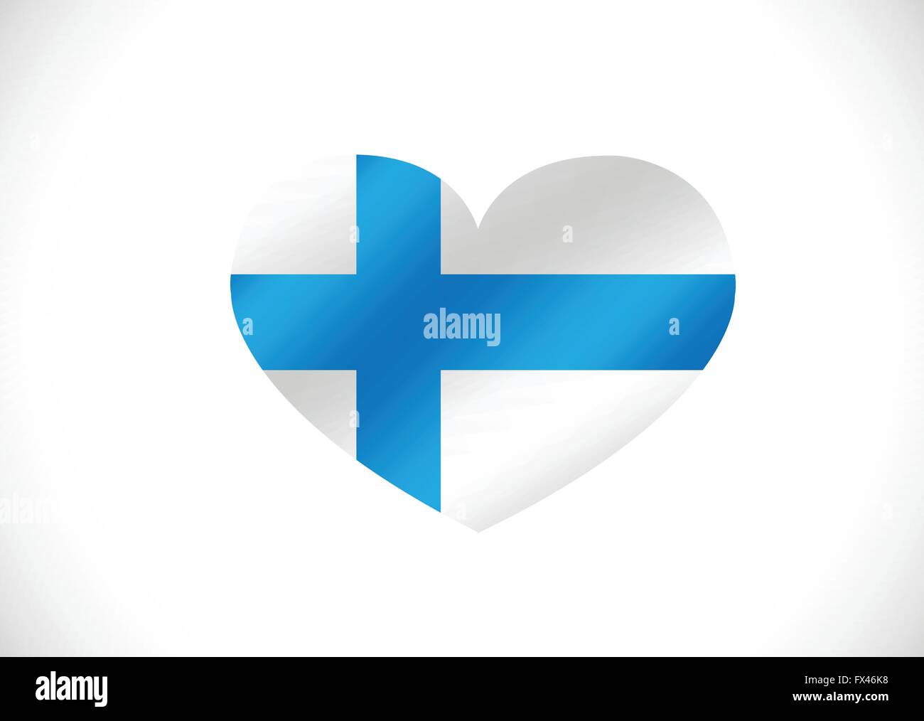 National flag of Finland themes idea design Stock Vector Image & Art ...