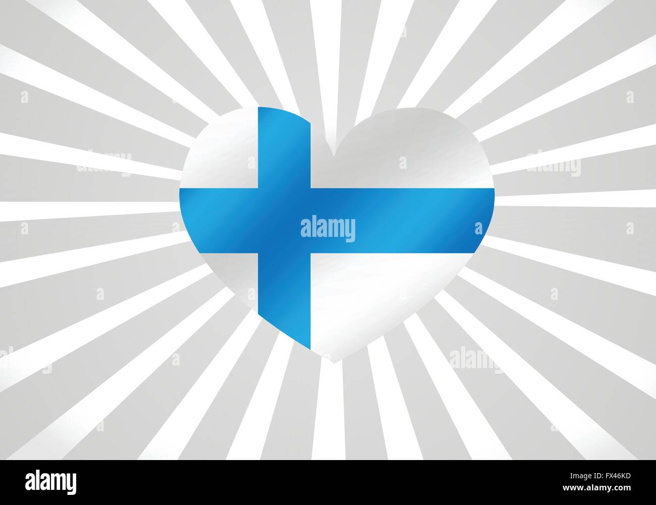 National flag of Finland themes idea design Stock Vector Image & Art ...