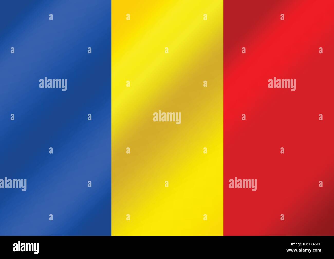 National flag of Romania themes idea design Stock Vector Image & Art ...