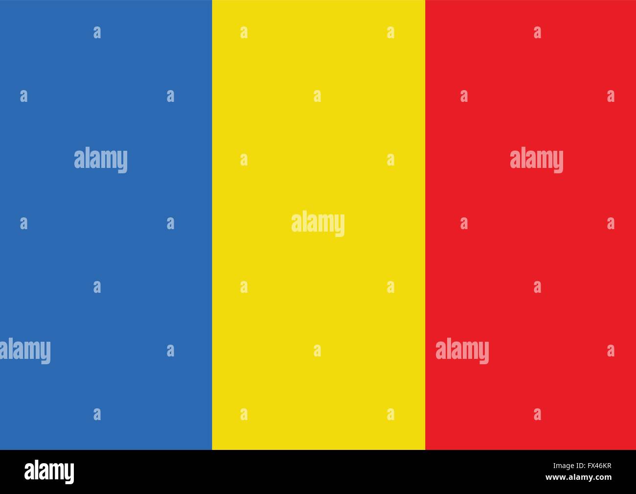 National flag of Romania themes idea design Stock Vector Image & Art ...