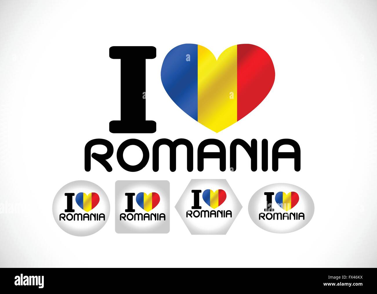 Romanian tricolor Stock Vector Images - Alamy