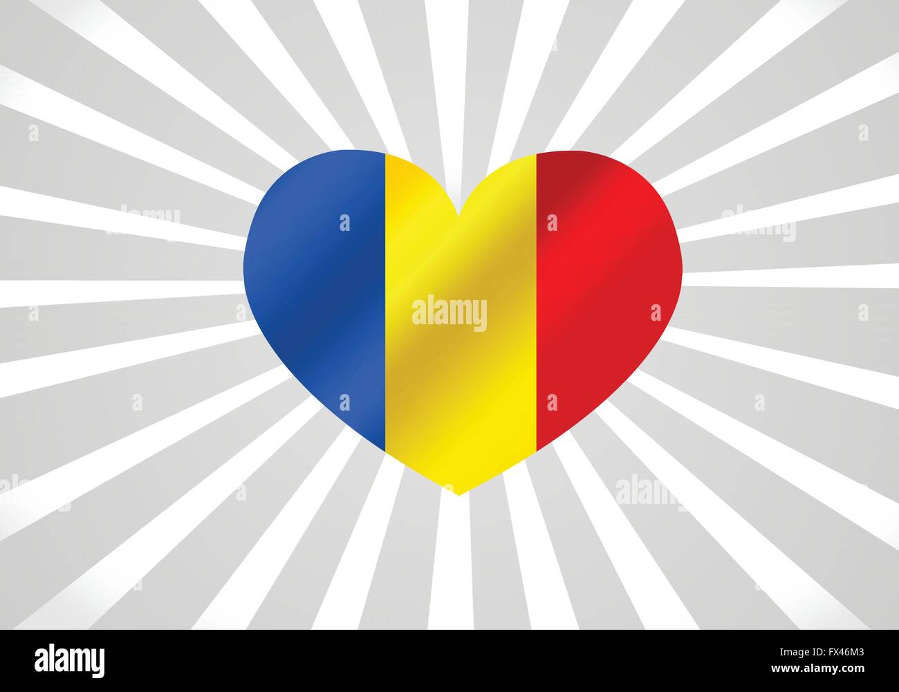 National flag of Romania themes idea design Stock Vector Image & Art ...