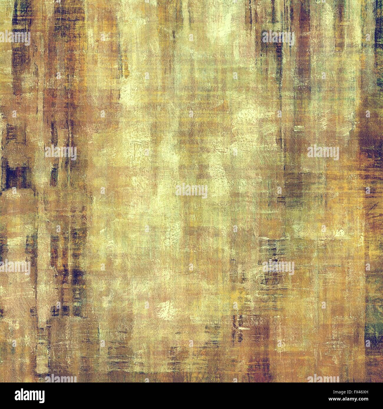 Rough grunge texture. With different color patterns: yellow (beige ...