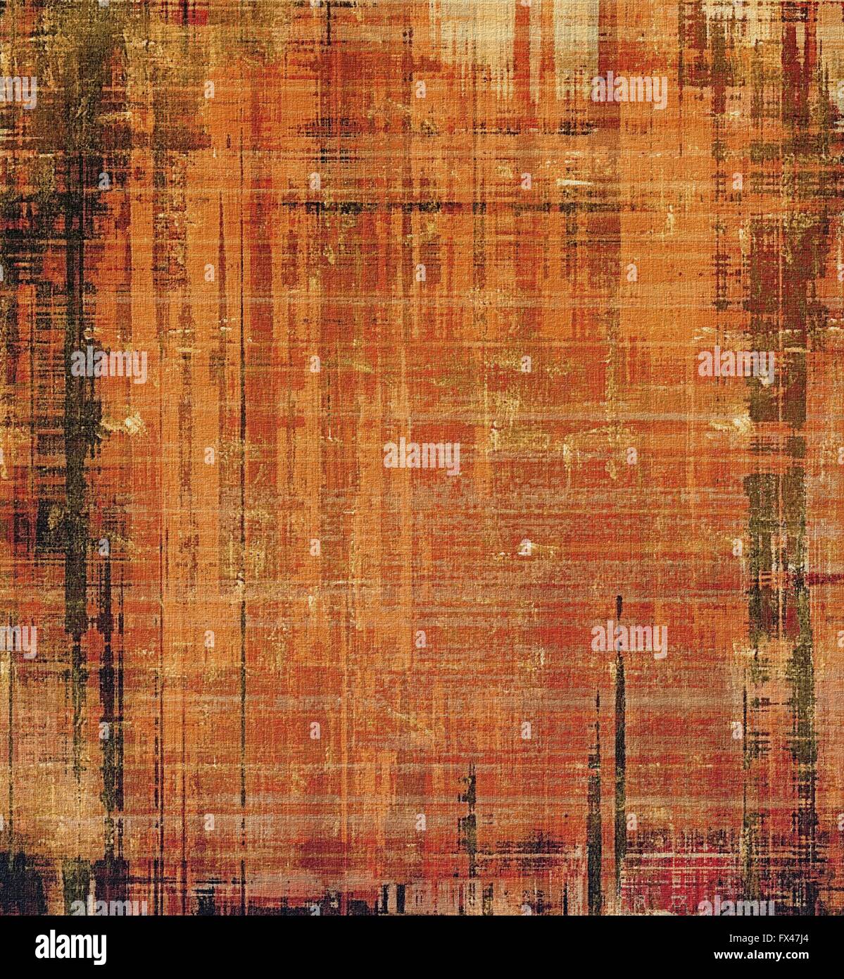 Antique vintage texture, old-fashioned weathered background. With ...