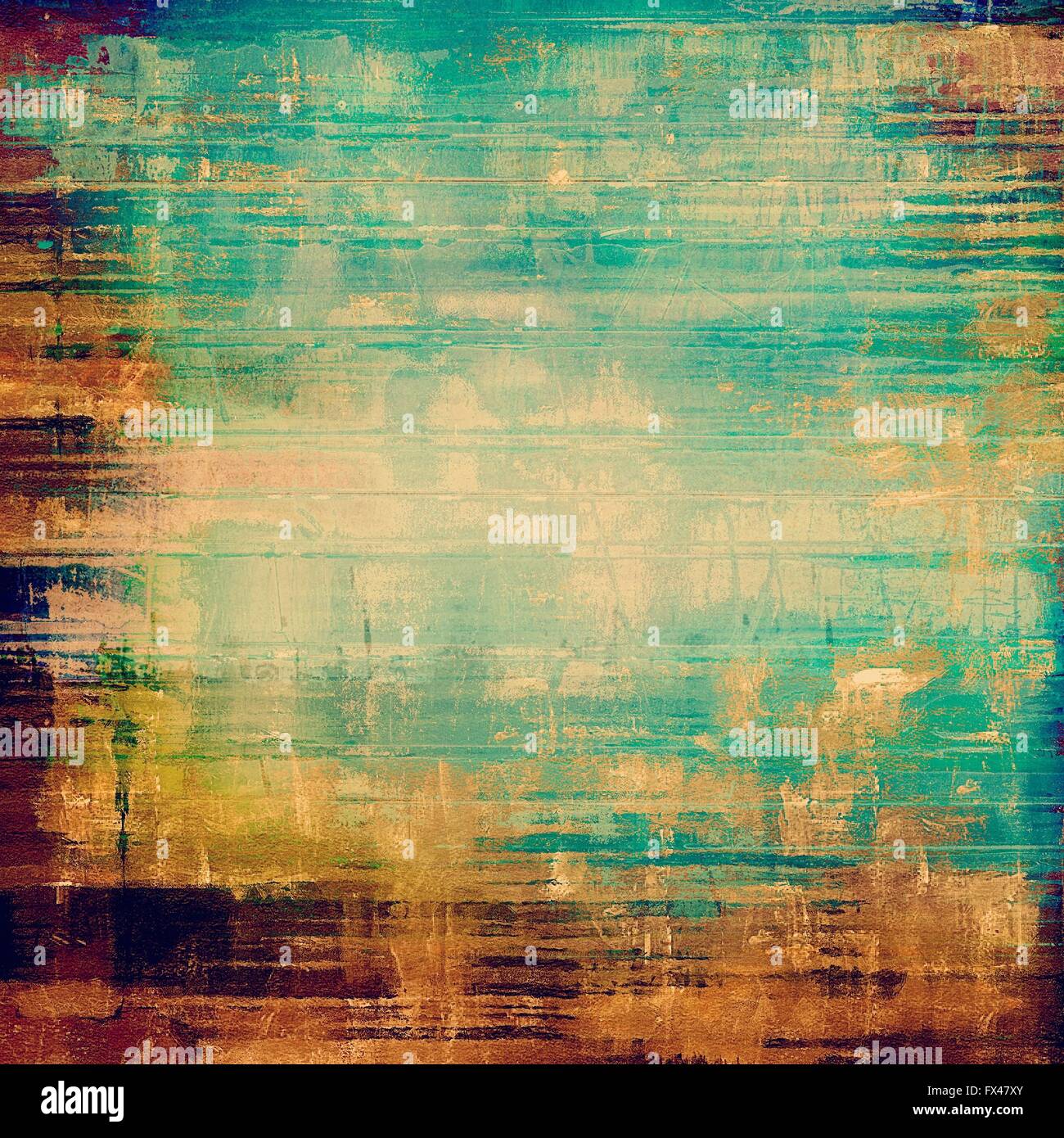 Designed grunge texture or background. With different color patterns ...