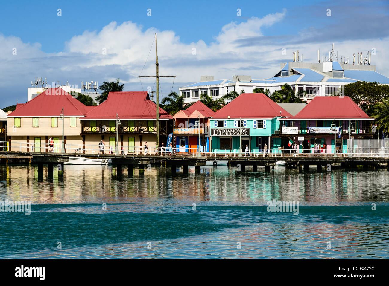 Redcliff quay st johns antigua hi-res stock photography and images - Alamy