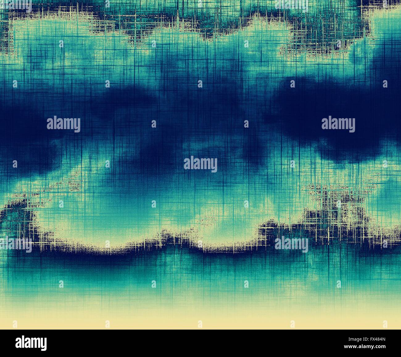 Retro texture. With different color patterns: yellow (beige); blue ...