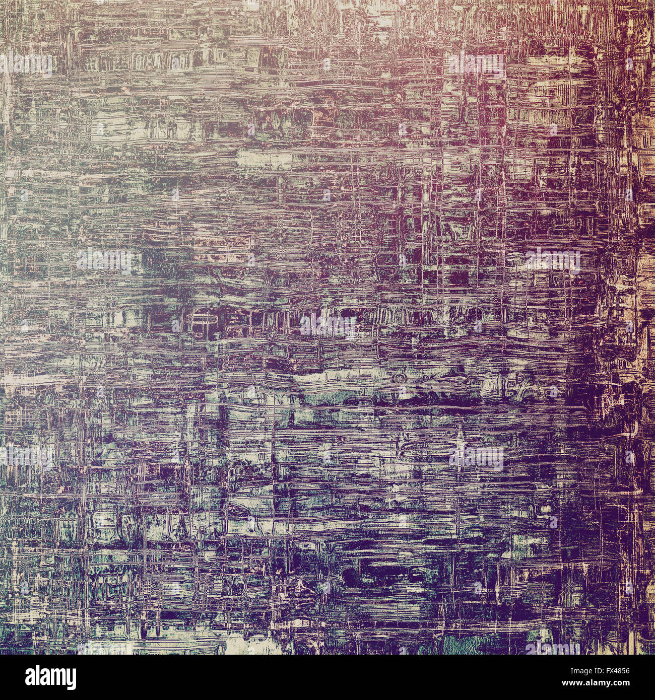 Old abstract texture with grunge stains. With different color patterns ...