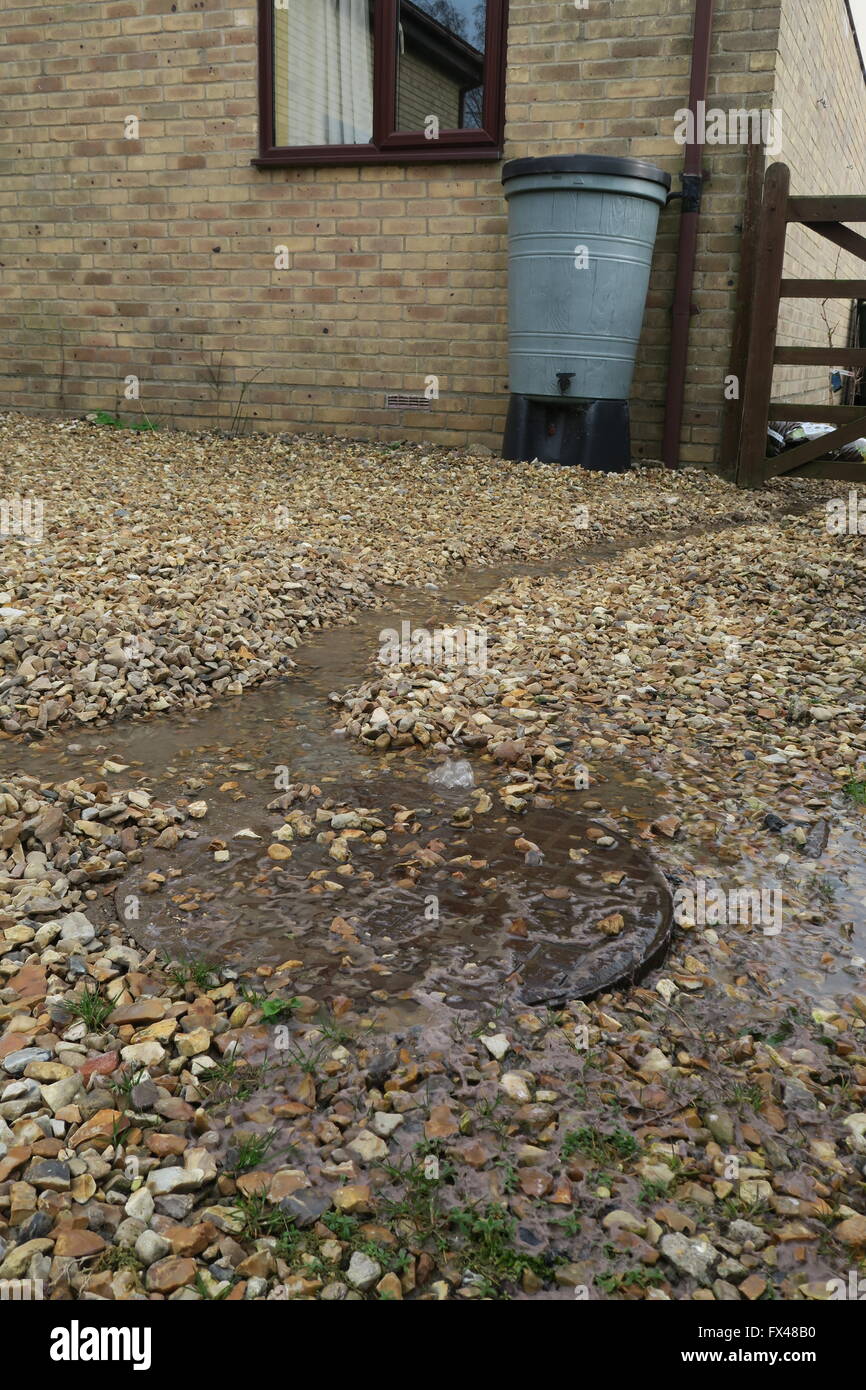 Manhole sewer overflow hi-res stock photography and images - Alamy