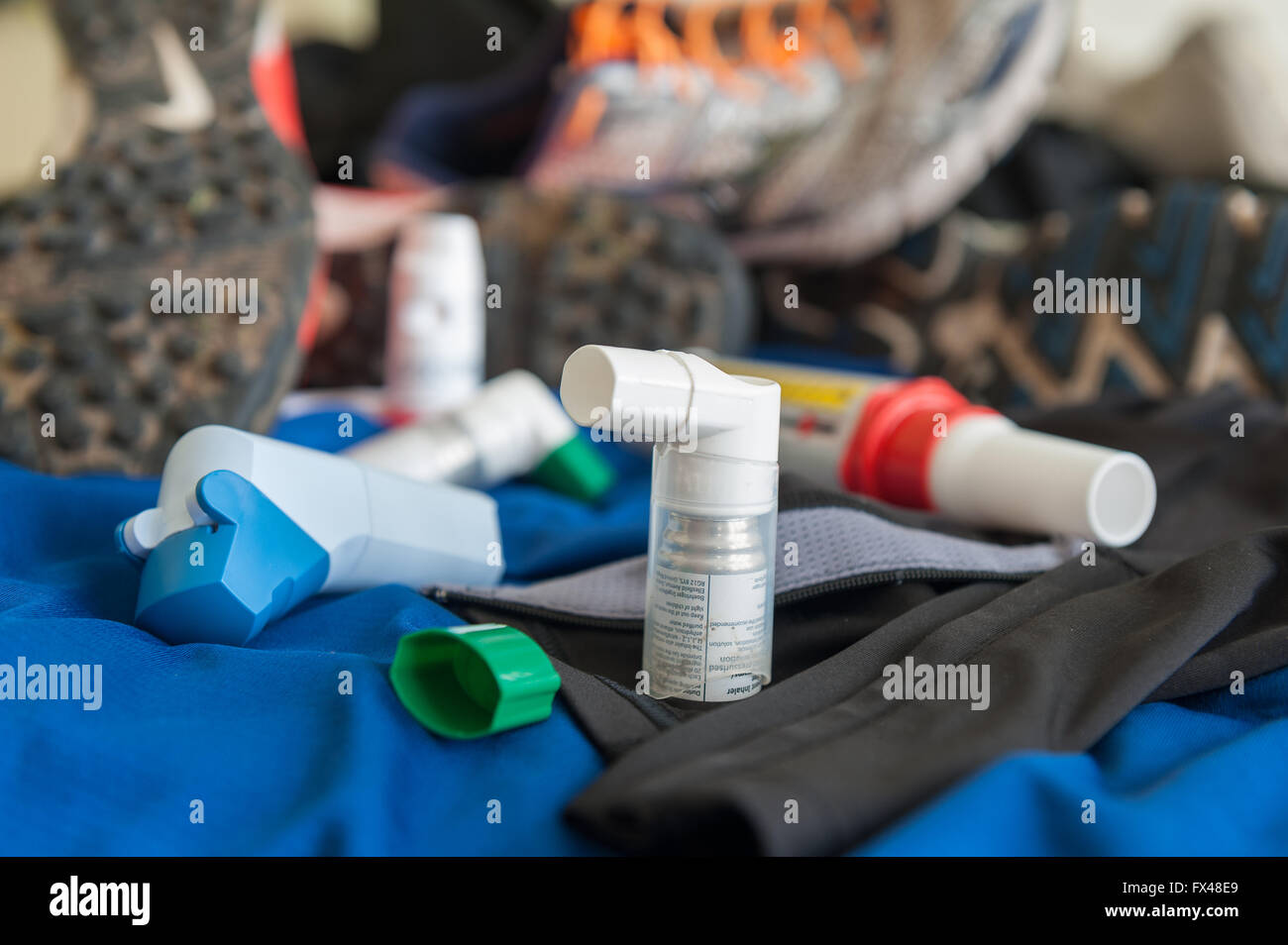 Sports induced asthma peak flow running shoes kit gear with breathing ...