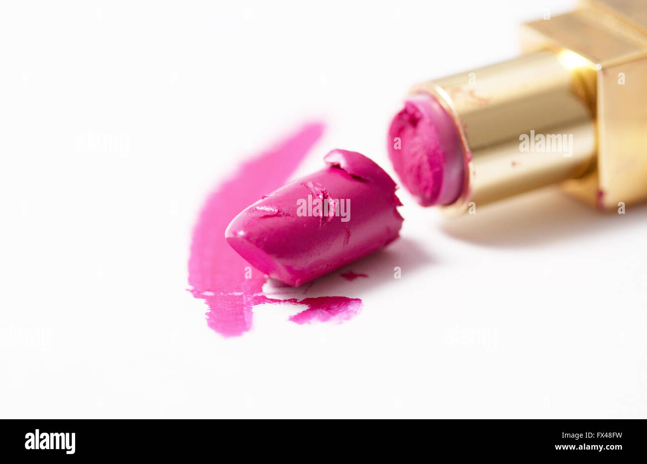 Lipstick smear orange hi-res stock photography and images - Alamy