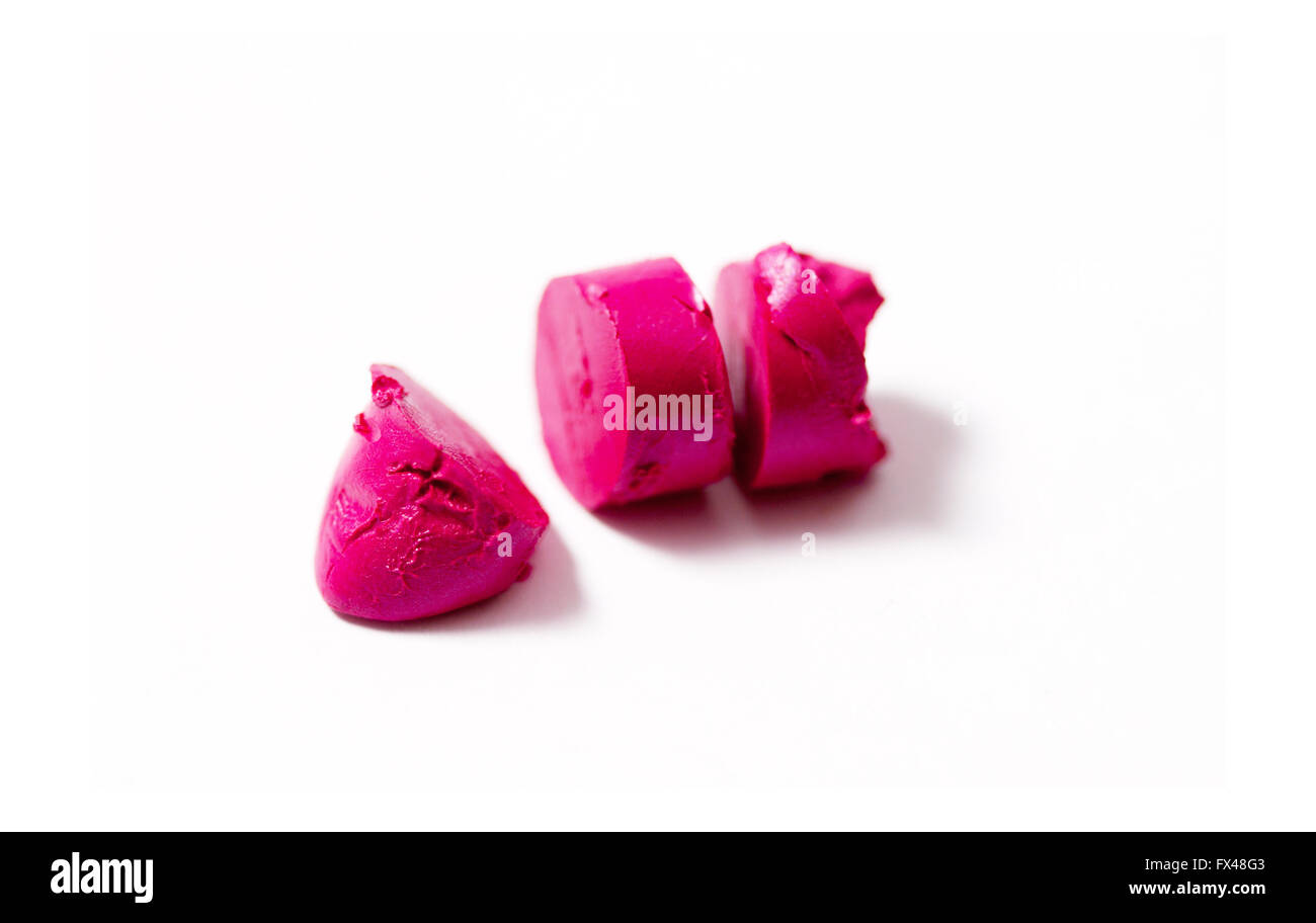 Lipstick smear orange hi-res stock photography and images - Alamy