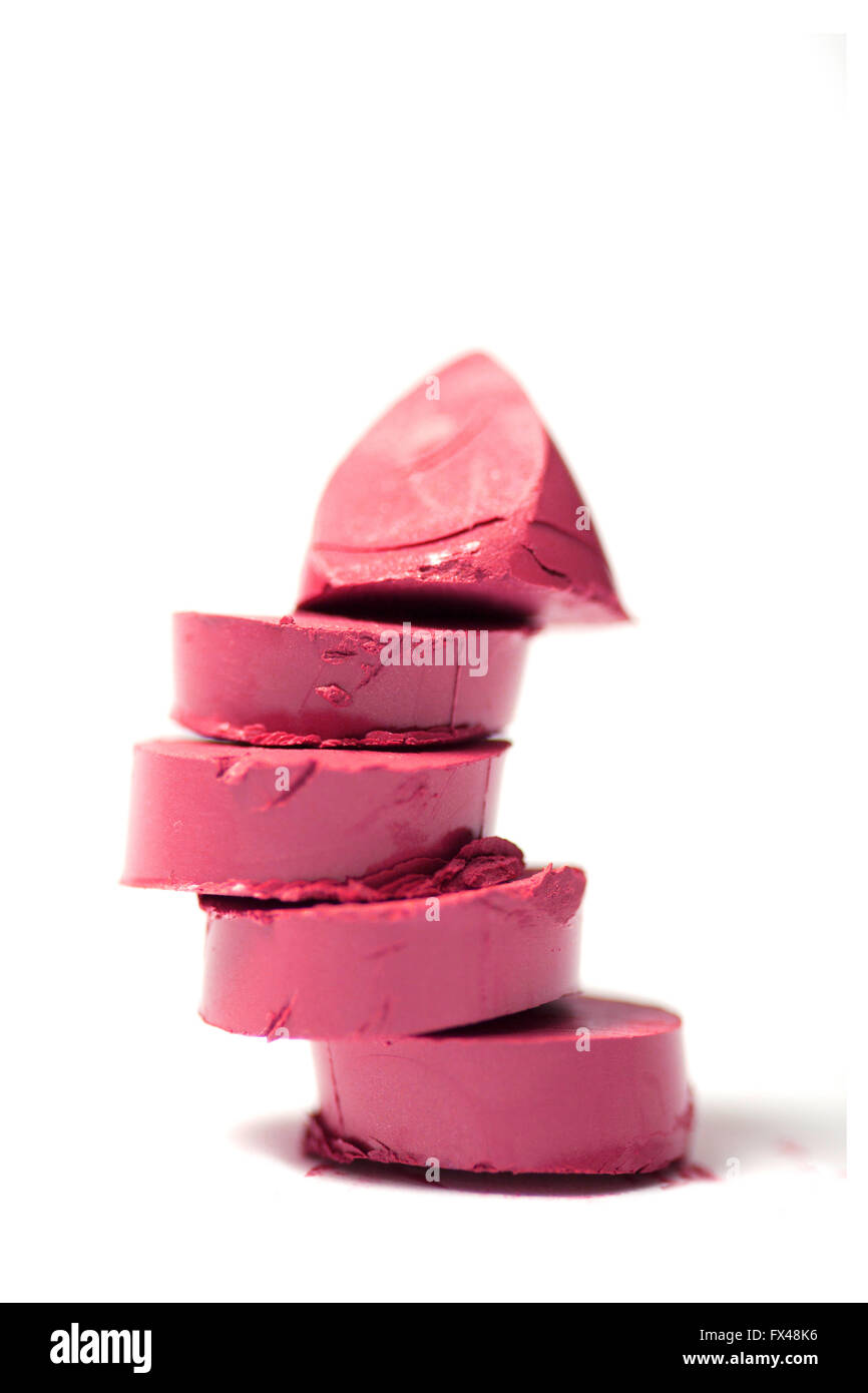 Lipstick smear orange hi-res stock photography and images - Alamy