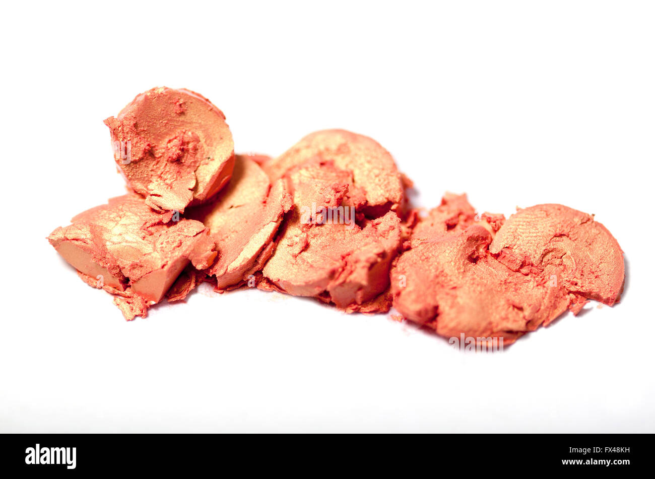 Lipstick smear orange hi-res stock photography and images - Alamy