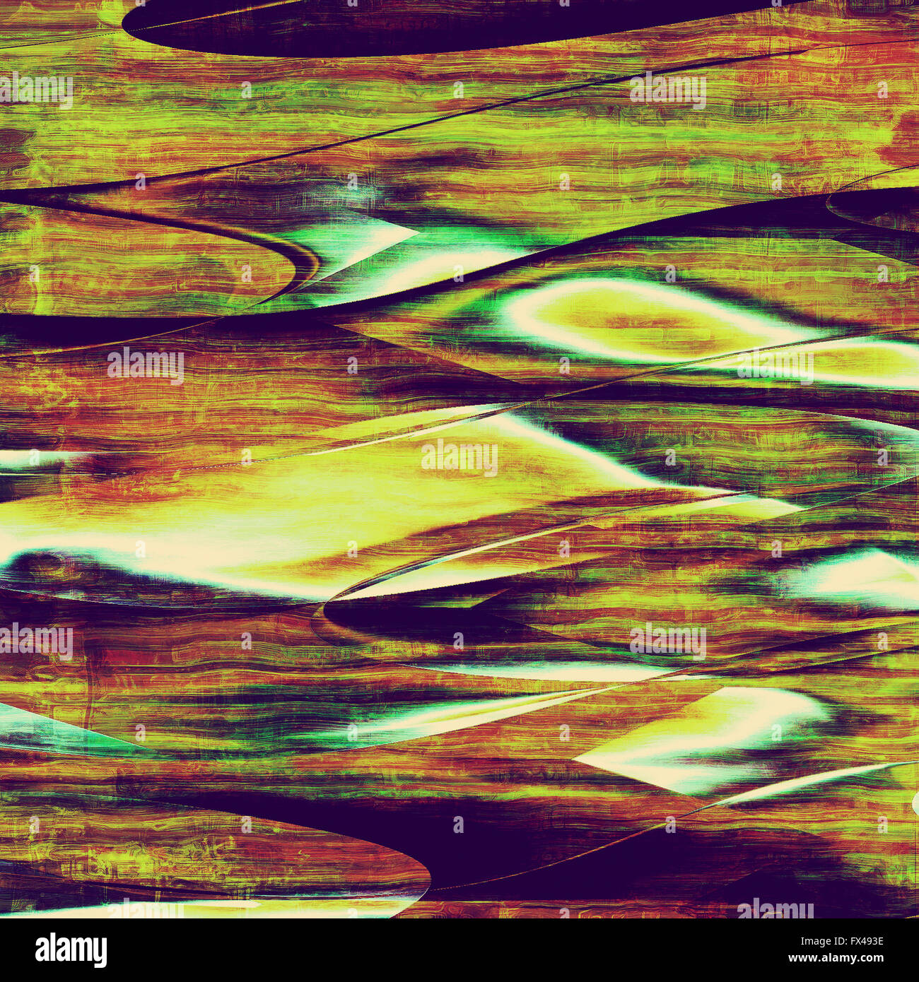 Rough grunge texture. With different color patterns: yellow (beige ...