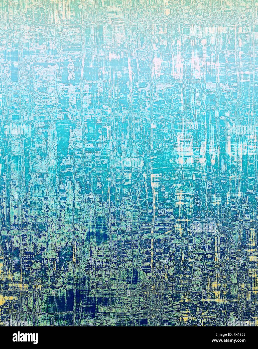 Old scratched retro-style background. With different color patterns ...