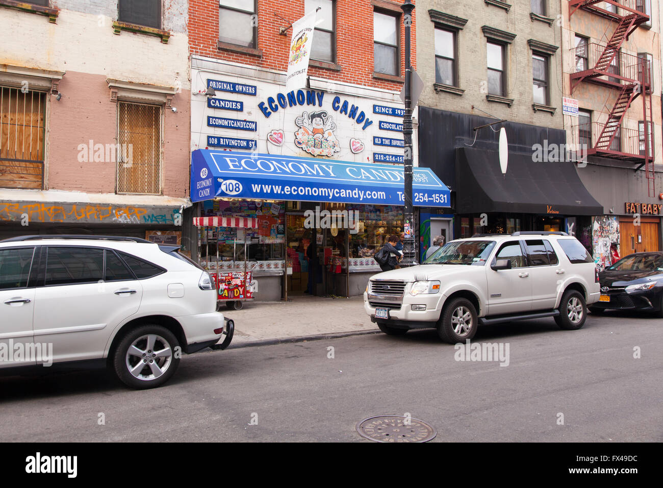 Economy candy sweet shop, Rivington Street, Lower East side, Manhattan ...