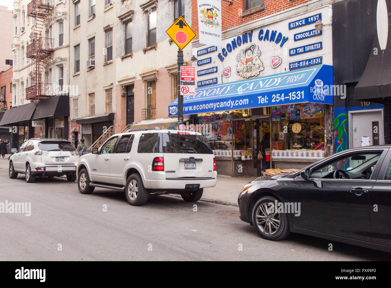 Economy candy sweet shop, Rivington Street, Lower East side, Manhattan ...