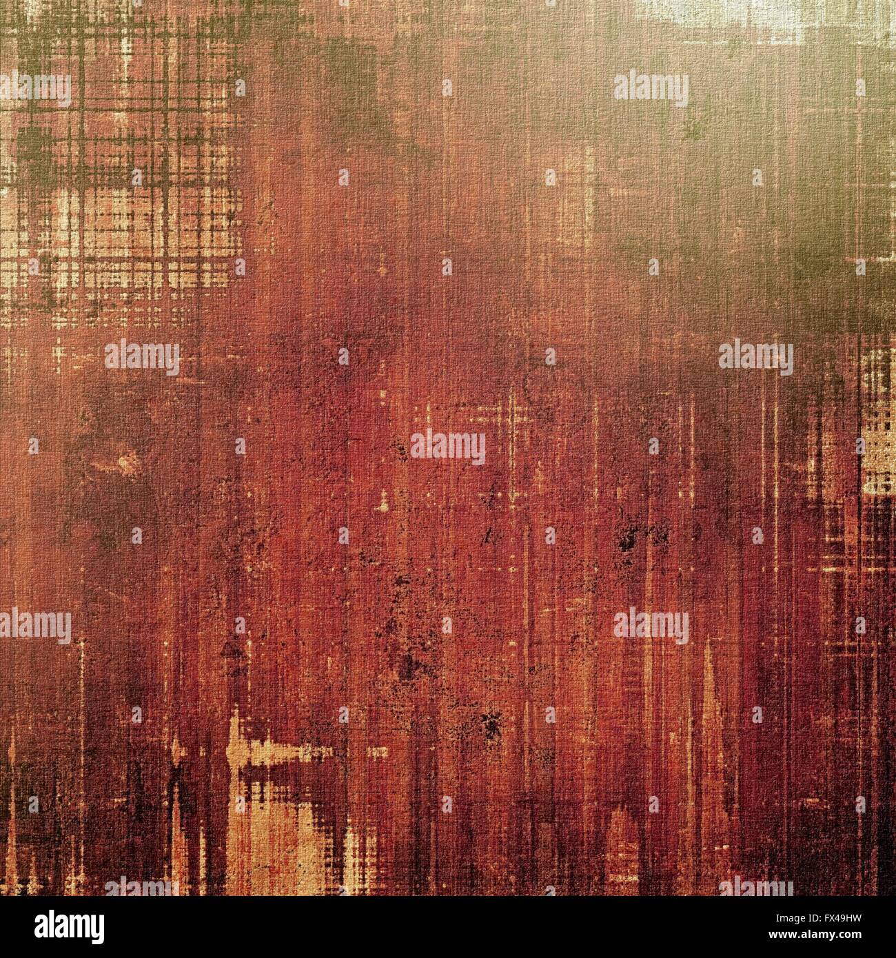 Old-style background, aging texture. With different color patterns ...