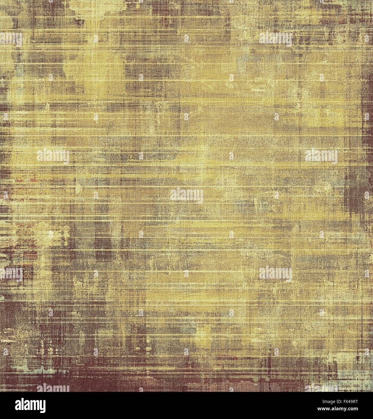 Old-style background, aging texture. With different color patterns ...