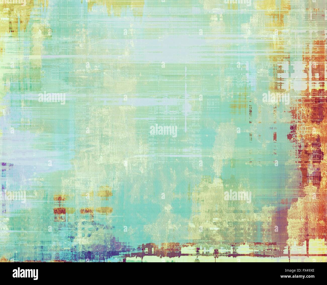 Grunge old-school texture, background for design. With different color ...