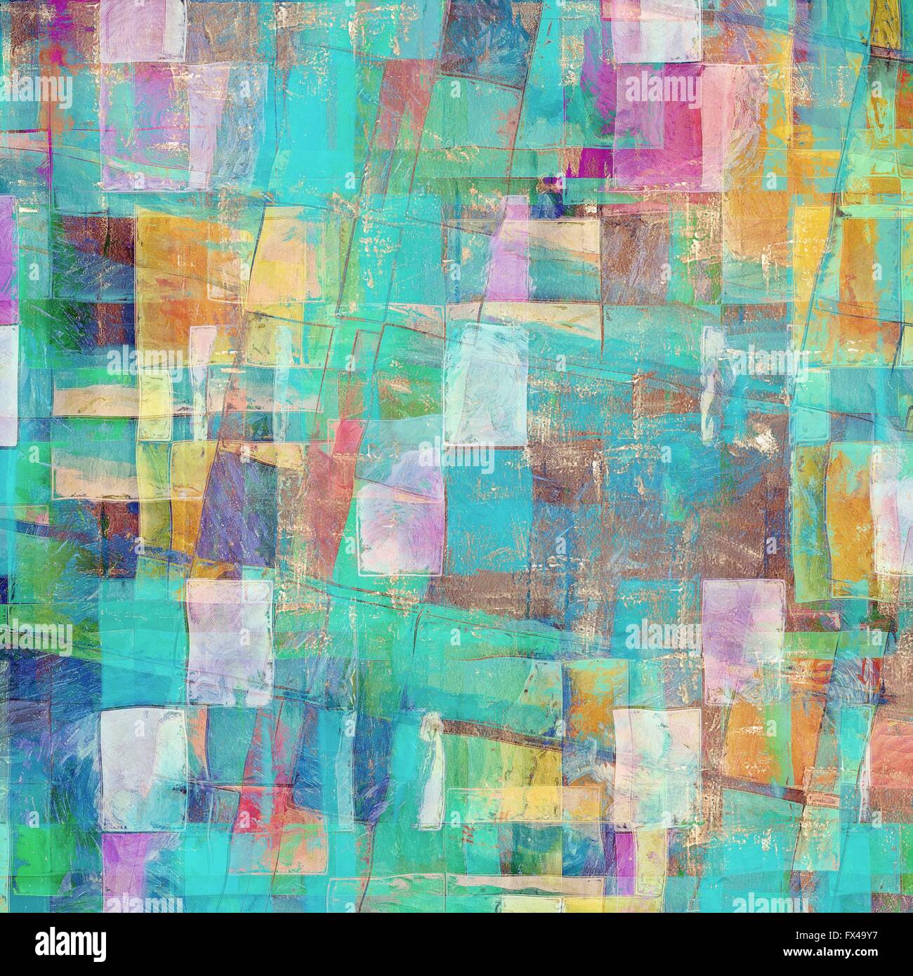 Grunge colorful texture for retro background. With different color ...