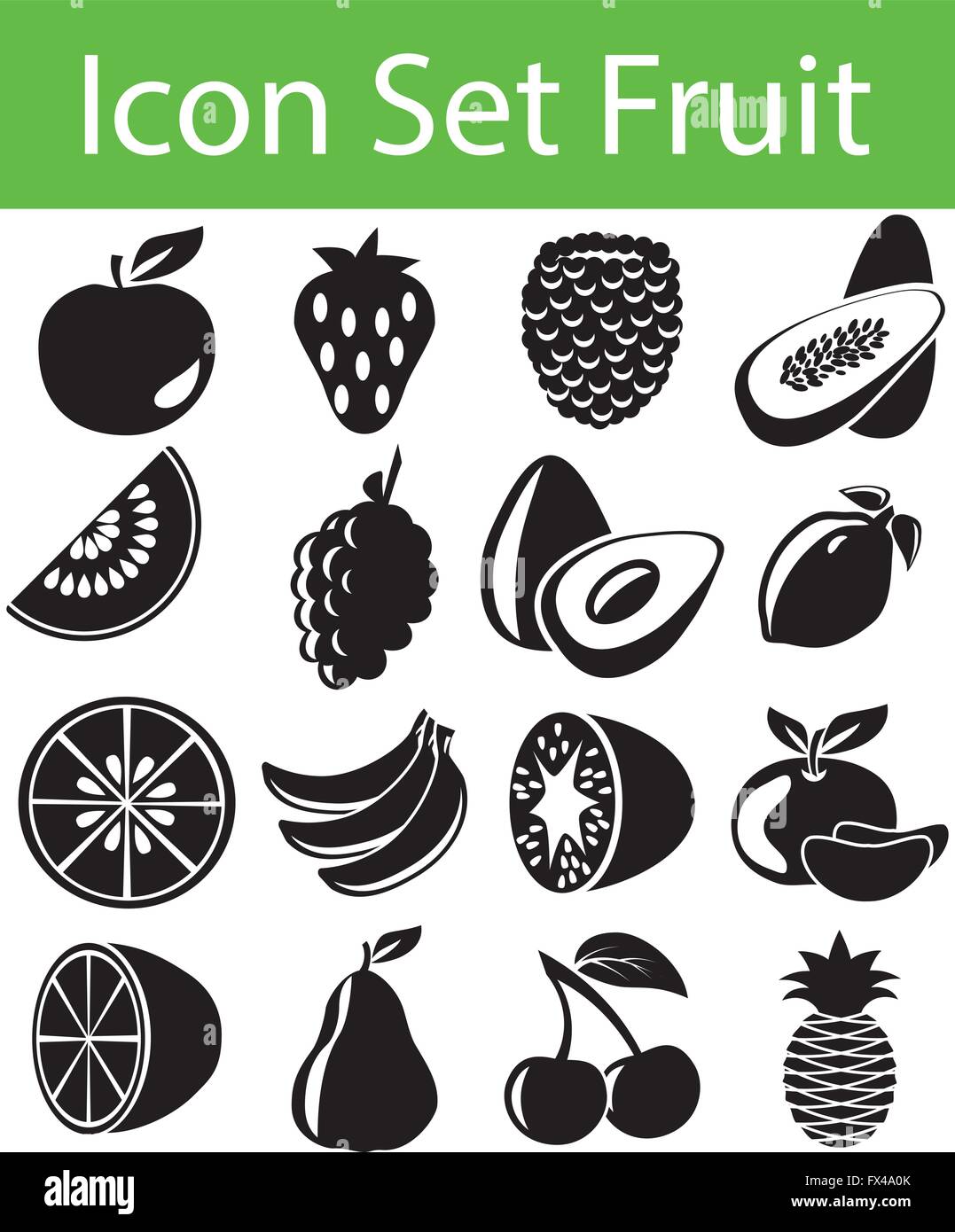 Pear fruit set hi-res stock photography and images - Alamy